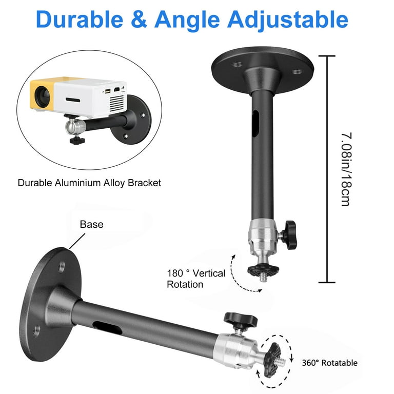 Extendable Projector Ceiling Mount Universal Bracket | Shelly Lighting