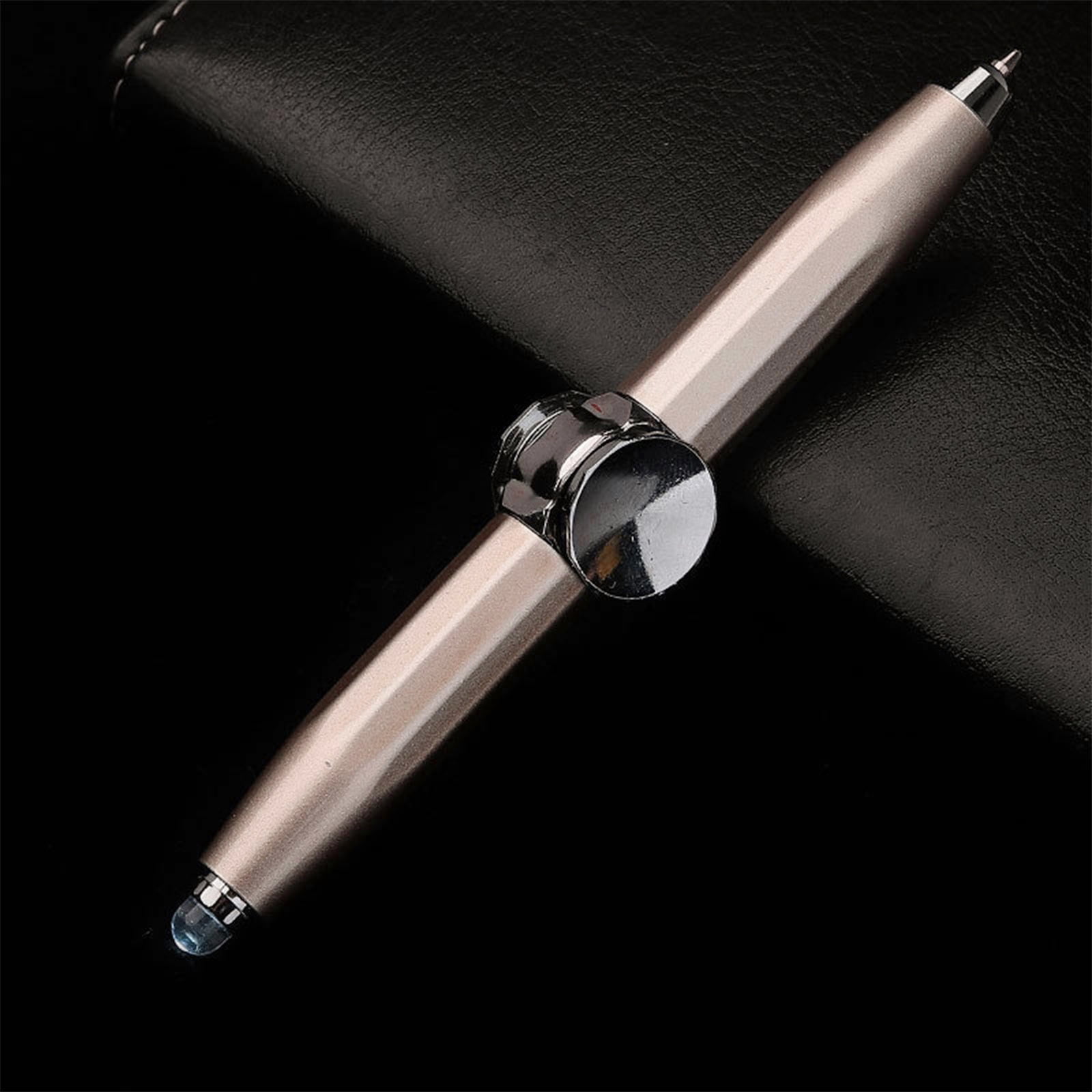 Buy Fidget Spinner Pen with LED Light Writable Spinning Pen Metal ...