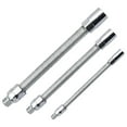 3-Piece Flexible Socket Extension Bar Set,Drive Bendable Spring Loaded ...