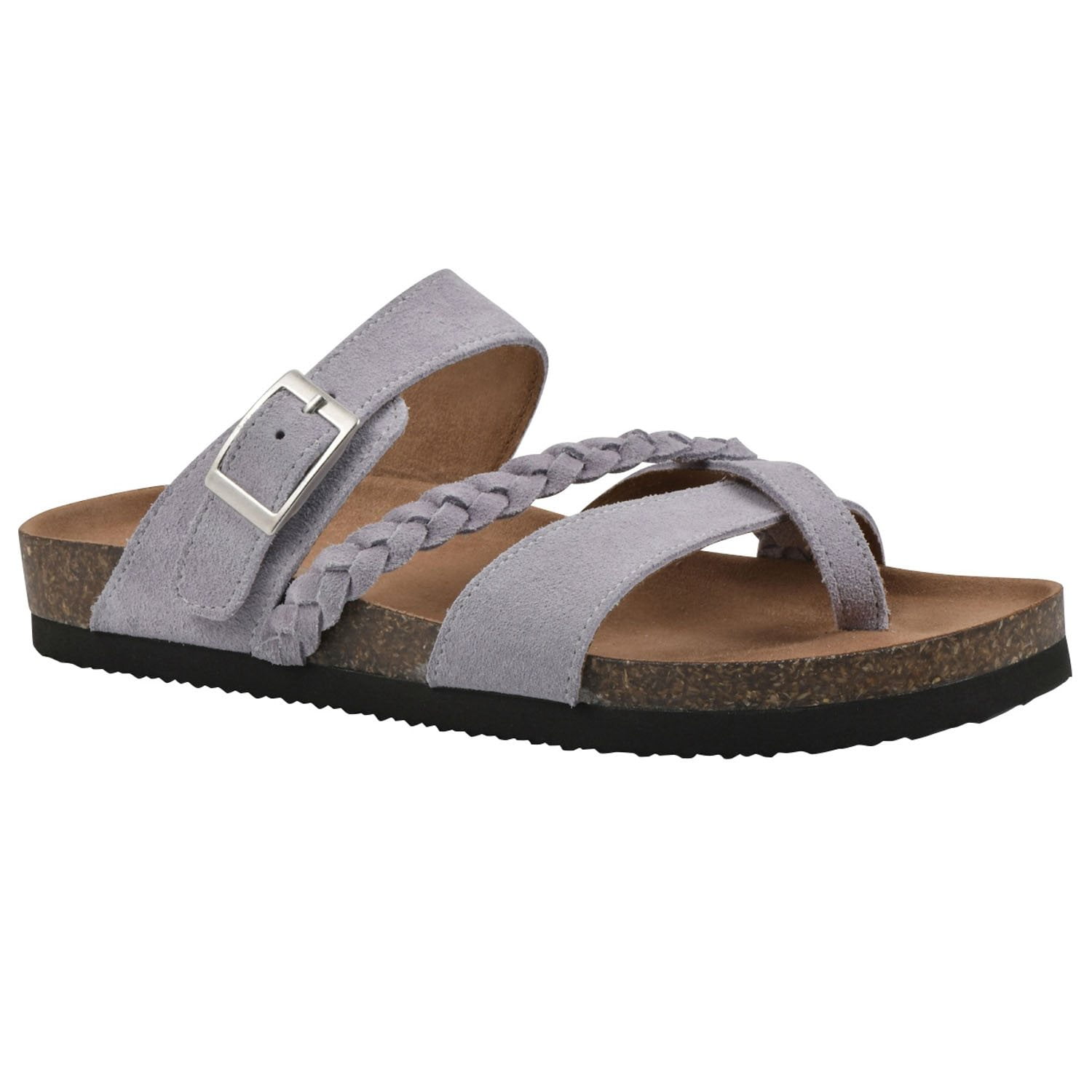Mountain Sole Women's Leather Footbed Sandal - Samsclub.com