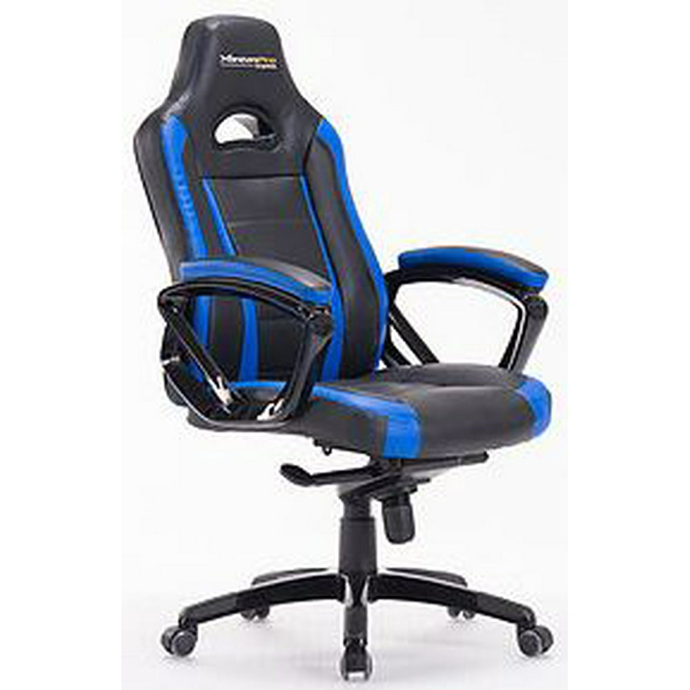 ALPHA GAMING CHAIR GAMER RACING HIGH BACK CHAIR ADJUSTABLE NECK AND ...