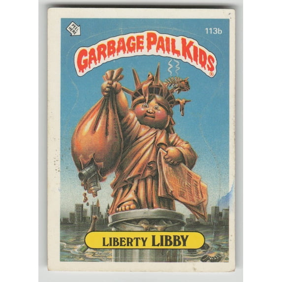 1986 Topps Garbage Pail Kids Series 3 Sticker #113b - Walmart.com
