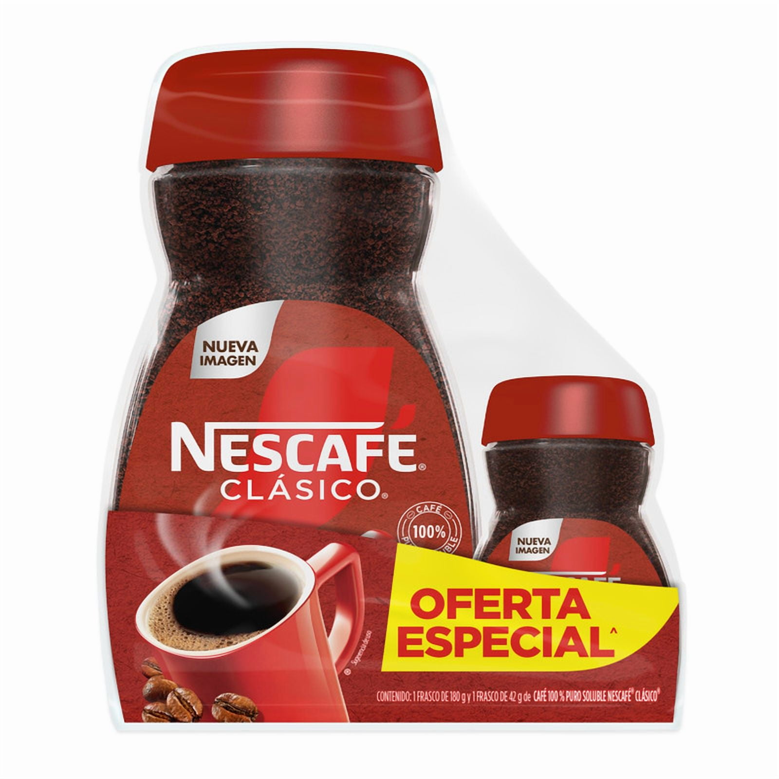 Nescafé Clásico 180g + Clásico de 42g | Walmart en línea
