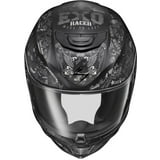 Scorpion EXO-R420 Shake II Motorcycle Helmet Black/White LG - Walmart.com
