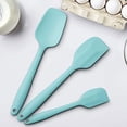 Silicone Spatula 3-piece Set, Ergonomic Handle High Heat-Resistant ...
