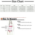 Yunyi High Cut Swimsuits For Women Bikini Sets For Women Push Up High