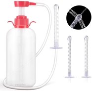 AMOVIBE Reusable Enema System with Nozzle Device, Electric Anal Douche ...