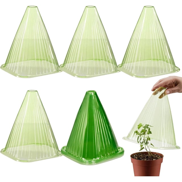 8.67 inch Garden Cloches for Plant Care, Plant Covers, Cloches for ...