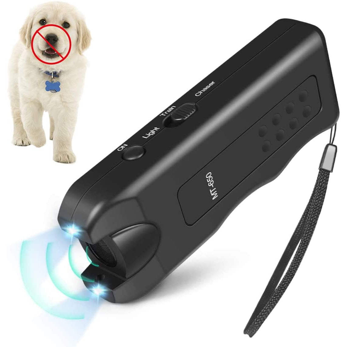 Anti Barking Device,Ultrasonic Handheld Dog Repellent and Training with ...