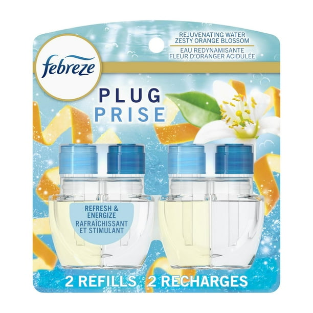 Febreze Plug In Air Freshener, Odor-Fighting Scented Oil Refill ...