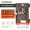 ABS Tool Wall Mount Parts Rack: Garage Organization Ideas for Nuts ...