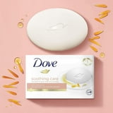Dove Gentle Soothing Care Beauty Bar, Dry Skin Replenish, Calendula Oil ...