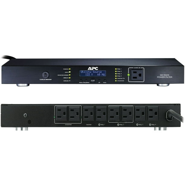 APC AV G-Type Line Conditioner G5BLK - Walmart.com