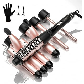Revlon Adjustable Barrel 2-in-1 Ceramic 1" and 1-1/2" Curling Wand ...