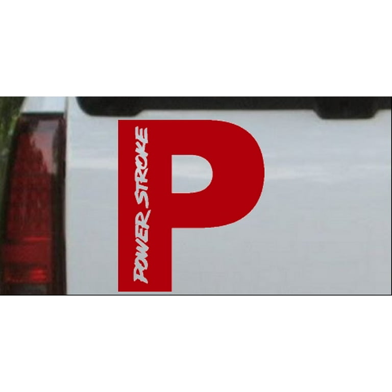 Powerstroke Window Stickers
