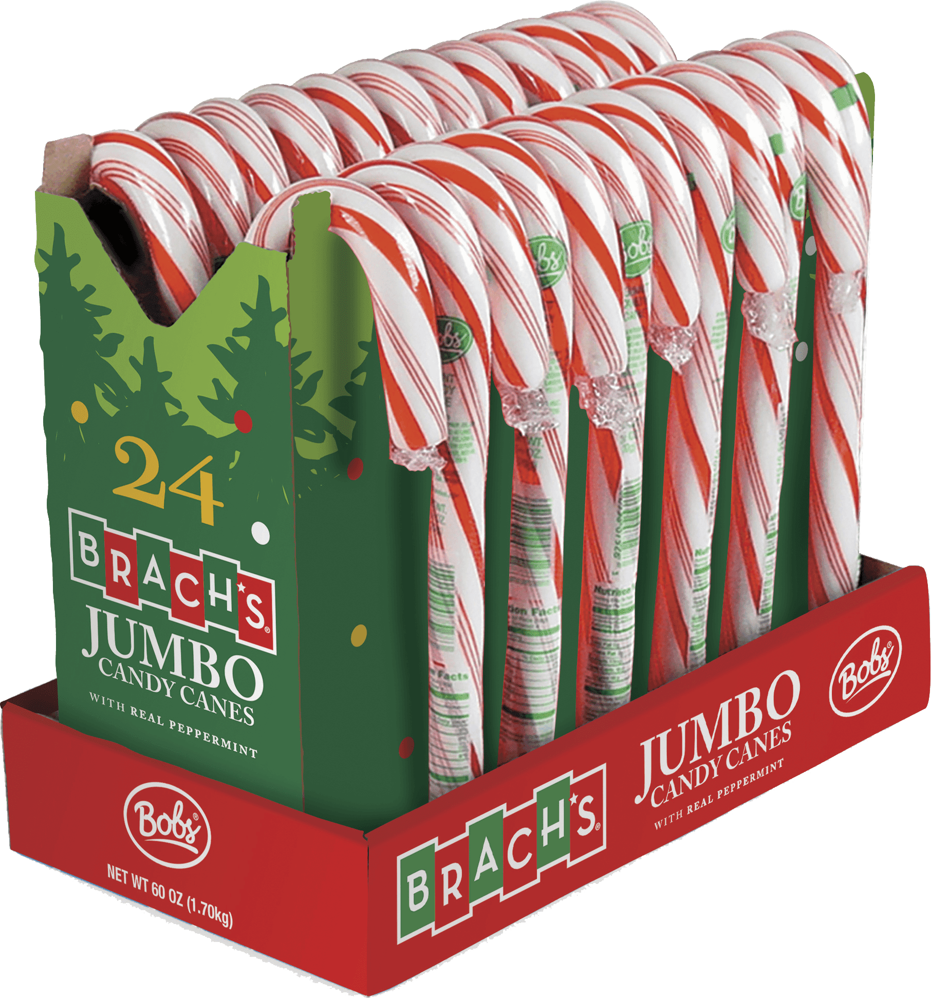 Brach s Red White Giant Christmas Candy Cane 24 Count Walmart Brach s Red White Giant Christmas Candy Cane 24 Count Walmart