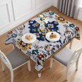 Bohemian Ethnic Style Table Cloth 52x70in, Waterproof Rectangle ...