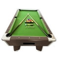 7FT Coin Operated Pool Table green – Competition - Walmart.com