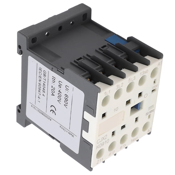 Contactor eléctrico, contactor de CA Contactor de potencia 4 NO ...