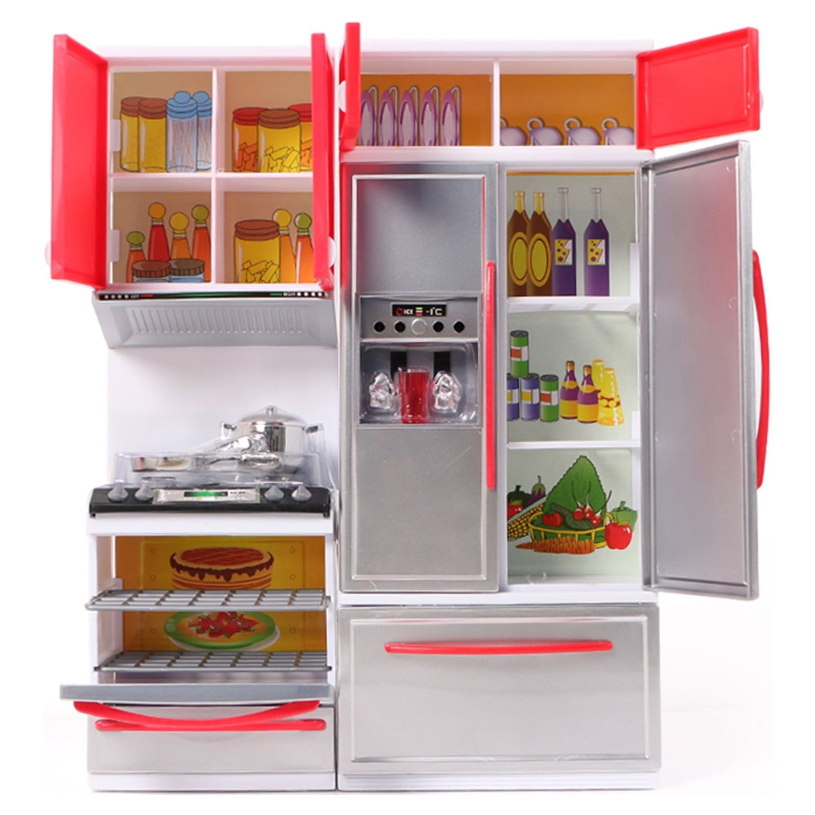 Click here for Egnmcr Simulation Kitchen Cabinets Set Children Pr... prices