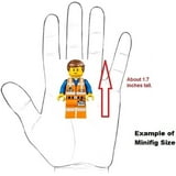 LEGO Jurassic World Owen Grady Minifigure, Jetpack, Baby Raptor, Brick ...