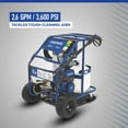 Powerhorse Portable Gas Hot Water Pressure Washer, 3600 PSI, 2.6 GPM ...