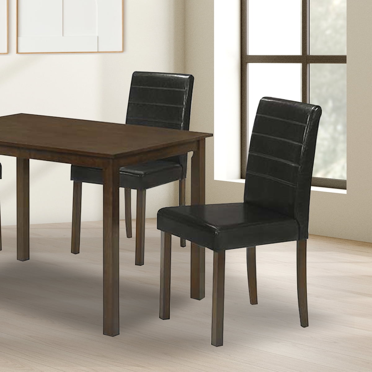 MOBI Set de 2 Sillas Para Comedor Modelo Valencia Color Chesnut ...