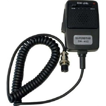 Cobra 4-Pin CB Radio Microphones with High-Flex Cord and Drop-Proof ABS ...