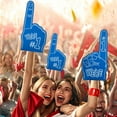LILIANG 18 Inch Giant Foam Finger We're Number 1 DIY Foam Hand ...