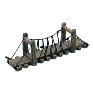 Drawbridge Bridge Aquarium Ornament resin Decoration L - Walmart.com