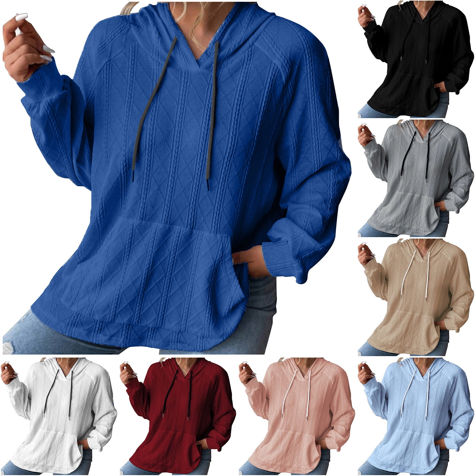 Click here for Breaise Hoodie For Women Long Sleeve Sweatshirt Ca... prices