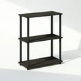Furinno Turn-N-Tube 3-Tier Multipurpose Compact Display Rack, Shelving ...