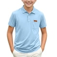 Chiccall Shirts for Boys Short Sleeve Collared Golf Shirt Casual Daily ...
