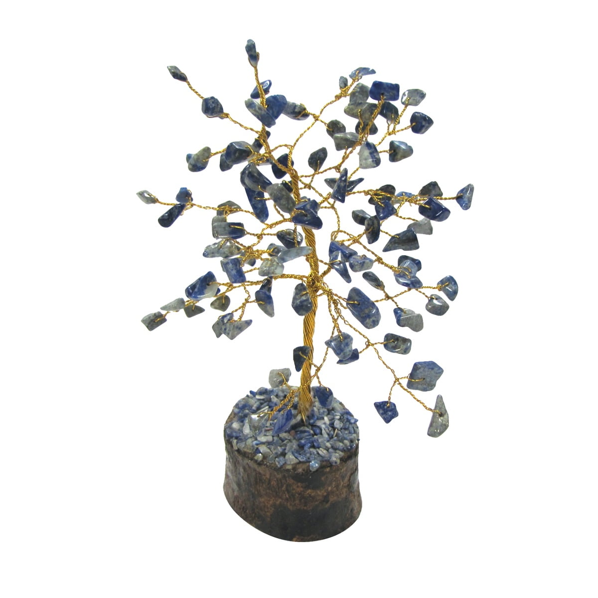 Lapis Lazuli Stone Tree Of Life Natural Gemstone Energy Balance Geode ...