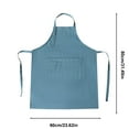 SUOKOM Chef Apron, Adjustable Bib Apron Waterdrop Resistant with ...