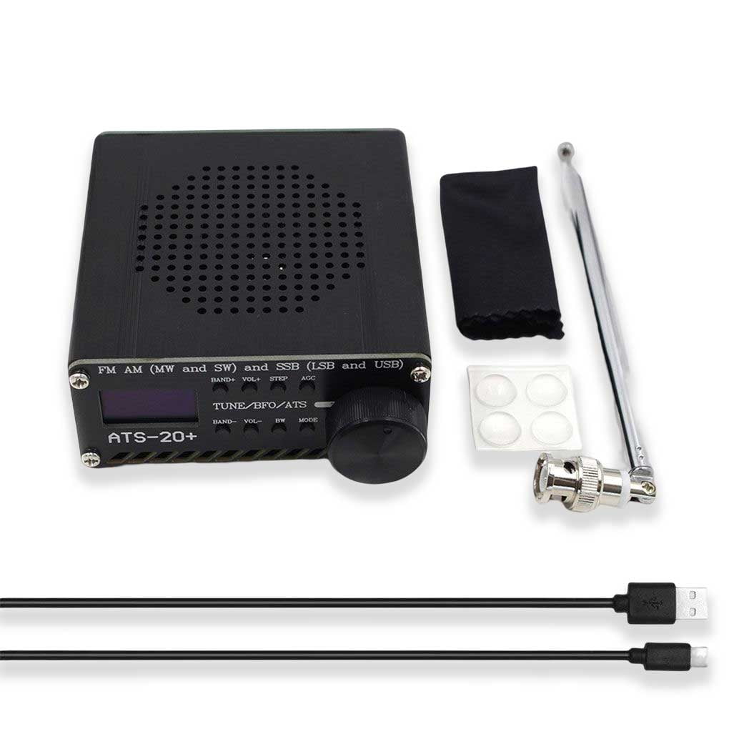 Bearachild ATS-20 Plus Si4732 Radio con antena Accesorio de frecuencia ...