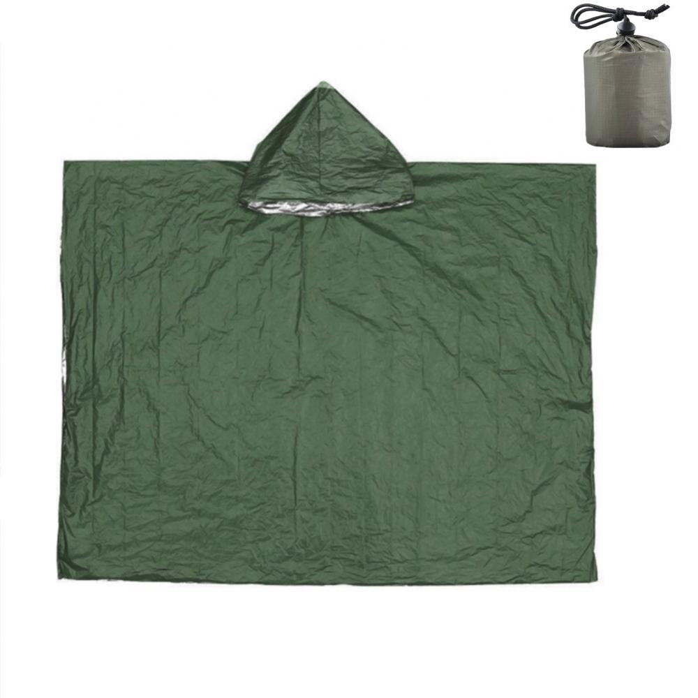 Outdoor Rain Poncho Emergency Raincoat Disposable First Aid Raincoat ...