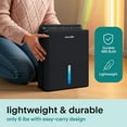 2-in-1 91 Oz Dehumidifier For Home, Bedroom, Bathroom, Basement with ...