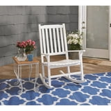 CASTLECREEK Heavy-Duty Oversized Wooden Rocking Chair for Indoor ...