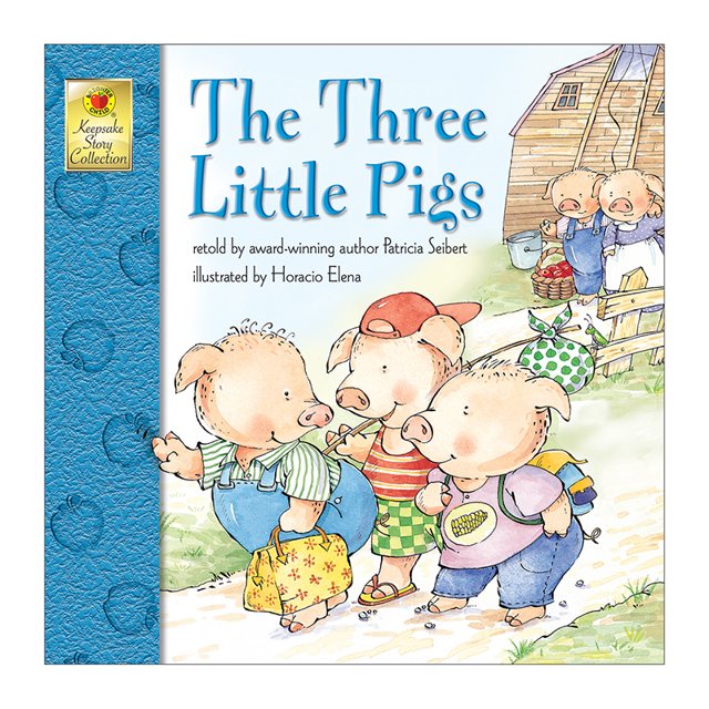 Three Little Pigs | Bundle of 2 Each - Walmart.com