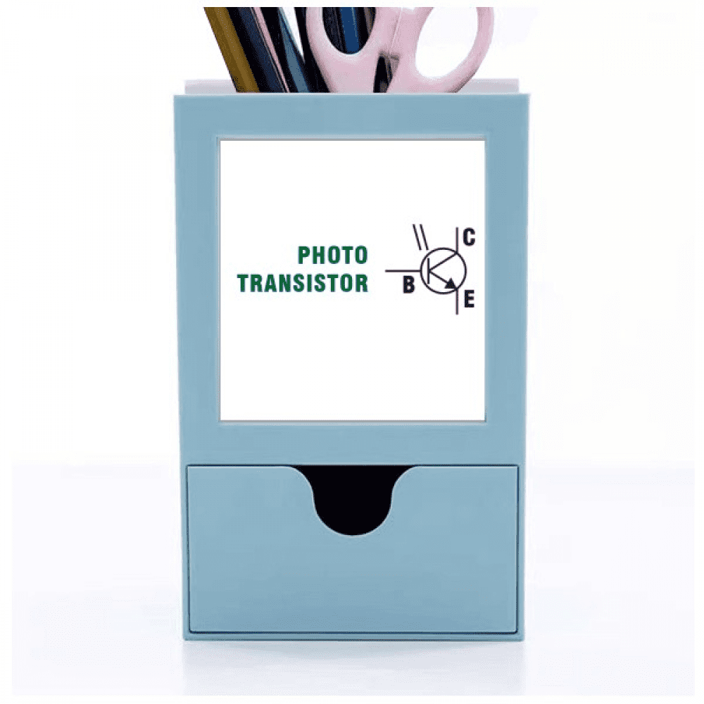 Photo Transfer Power Physics Desk Supplies Organizer Pen Holder Card ...