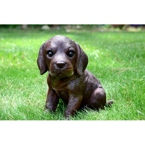 Michael Carr 8.2" Fudge Small Chocolate Labrador Puppy - Walmart.com ...