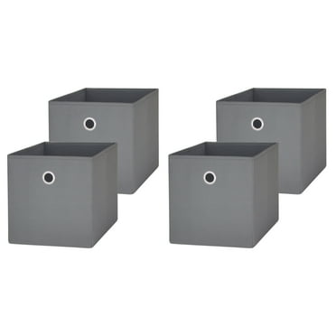 Design Ideas Stacking Bin, Silver Metal Mesh - Walmart.com