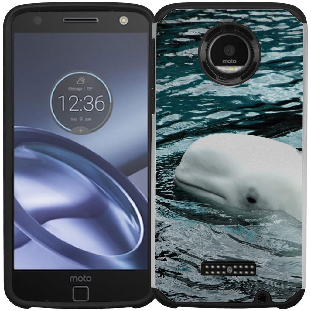 Moto Z Droid Case - Armatus Gear (TM) Slim Hybrid Armor Case Protective ...