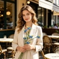 Inerposs Artificial Floral Bouquet, Spring Blossom Branch, Faux Flowers ...