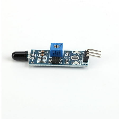 Peggybuy LM393 IR Flame Detection Sensor Module Fire Detector Infrared ...