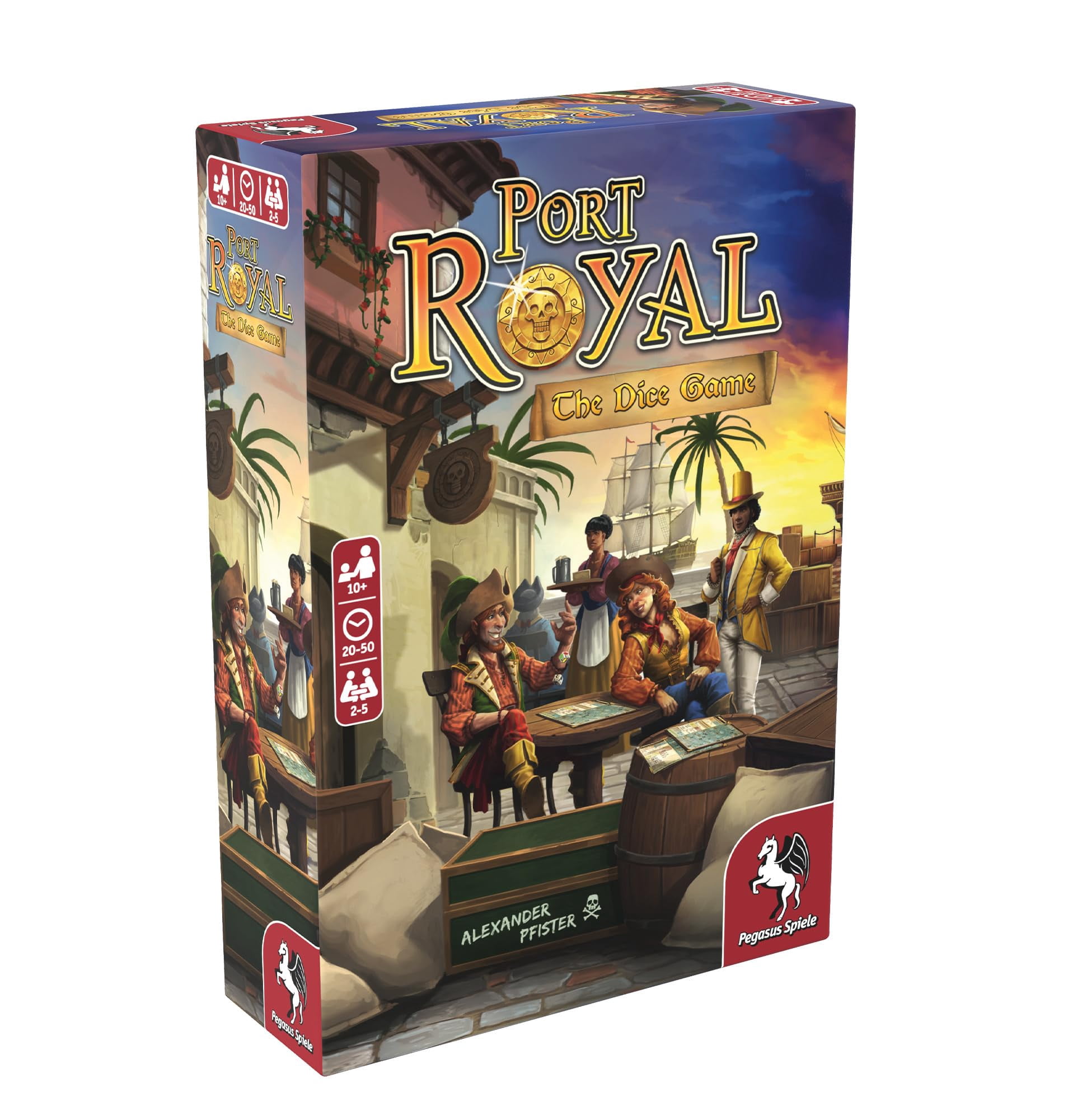 Juego de dados Pegasus Spiele Port Royal: The Dice Game | Walmart en línea