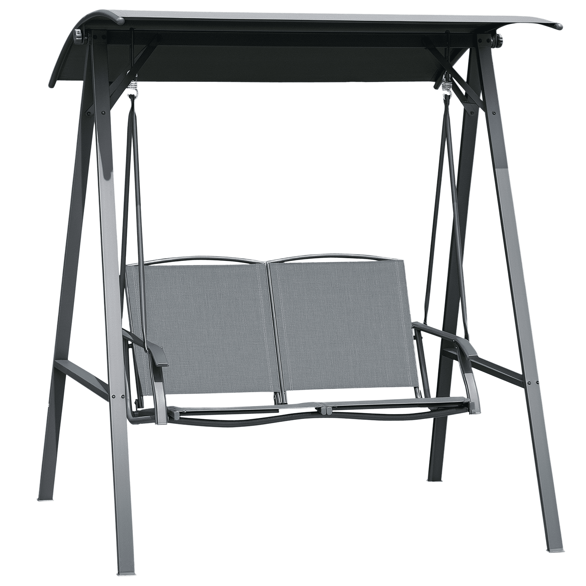 Click here for Outsunny 2-Seat Patio Swing Chair With Adjustable... prices