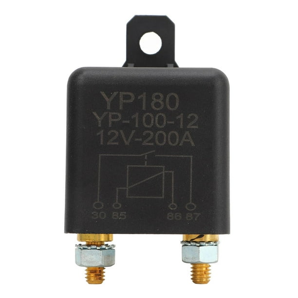 Split Charge Relay,12V 200AMP Heavy Duty Car Relay Switch Amp Auto ...