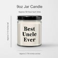 Best Uncle Ever 9oz Vanilla Soy Candle for Graduation Gift from Family ...